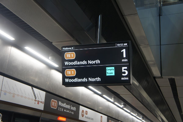 New wayfinding system | SGTrains.com